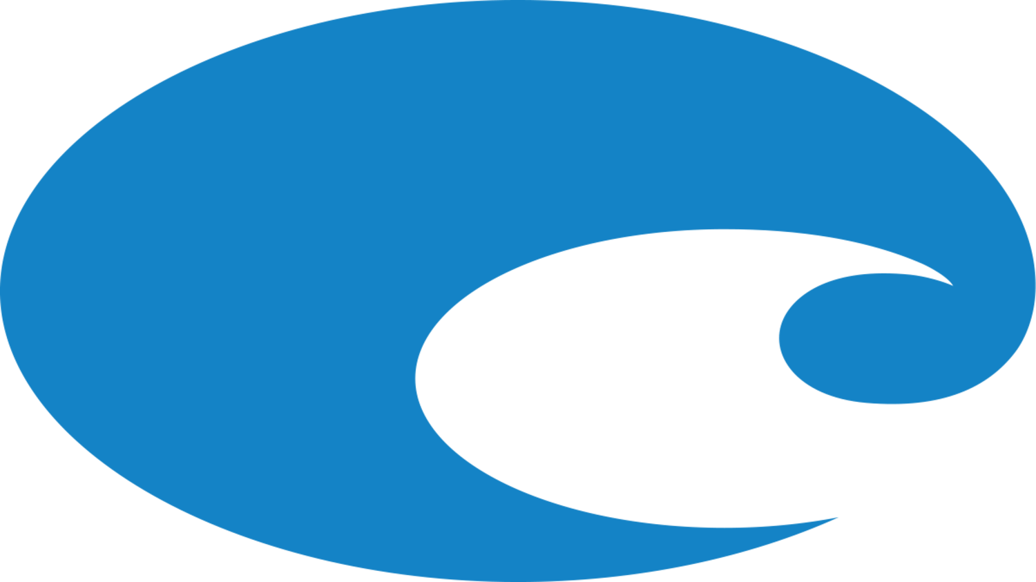 Reflective Costa Blue Logo Decal | Costa Del Mar®